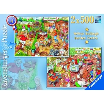 Ravensburger Best of British No. 4 - The Garden Centre, 2x500pc Jigsaw ...