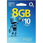 O2 PAY AS YOU GO SIM CARD WITH £10 BUNDLE - 8 GB AND UNLIMITED CALLS ...