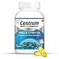 Centrum Omega 3 Fish Oil Capsules 1000mg Supplements | Omega 3 with ...