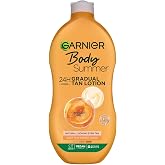 Garnier Summer Body Gradual Tan Moisturiser Light, For A Radiant Sun ...