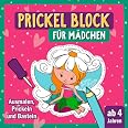 Prickel Block für Mädchen: Prickeln und Ausmalen für Kinder ab 4 ...