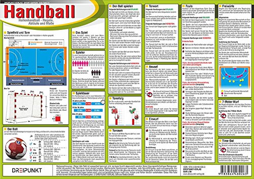 Handball: Hallenhandball - Regeln, Abläufe und Maße : Schulze, Michael ...