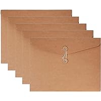 VANRA Kraft Paper File Folders A4 Envelopes Project Pockets Document ...
