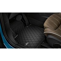 MINI Genuine All Weather Floor Mats Black Design Front Set 51472354156 ...