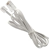 Uvital Rj45 To Rj11 Converter Adapter Connector M/F Cable, Telephone ...