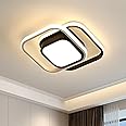 Dorlink LED Ceiling Lights, 2 Squares Flush Mount Ceiling Lighting, 32W ...