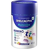 Shelcal Pro Gummies | Calcium & Vitamin D3 | Sugar Free | Supports ...