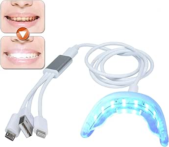 AZDENT®Dental 16 LED Blue Light Teeth Whitening Light for iPhone ...