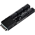 SilverStone Technology ECS07 5-Port SATA Gen3 6Gbps Non-RAID M.2 PCIe ...