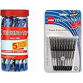 Cello Technotip Ball Pen Set | Pack of 10 | Blue Ball Pens ...