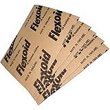 Flexoid Gasket Paper Set, 5 x A4 Sheets - Various Thicknesses 0.15mm-1 ...