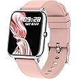 KALINCO Smart Watch, 1.4" Full Touch Fitness Watch with Heart Rate ...