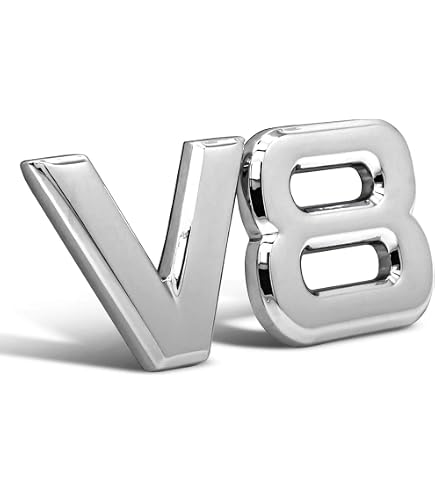 Logotipo Vintage V8