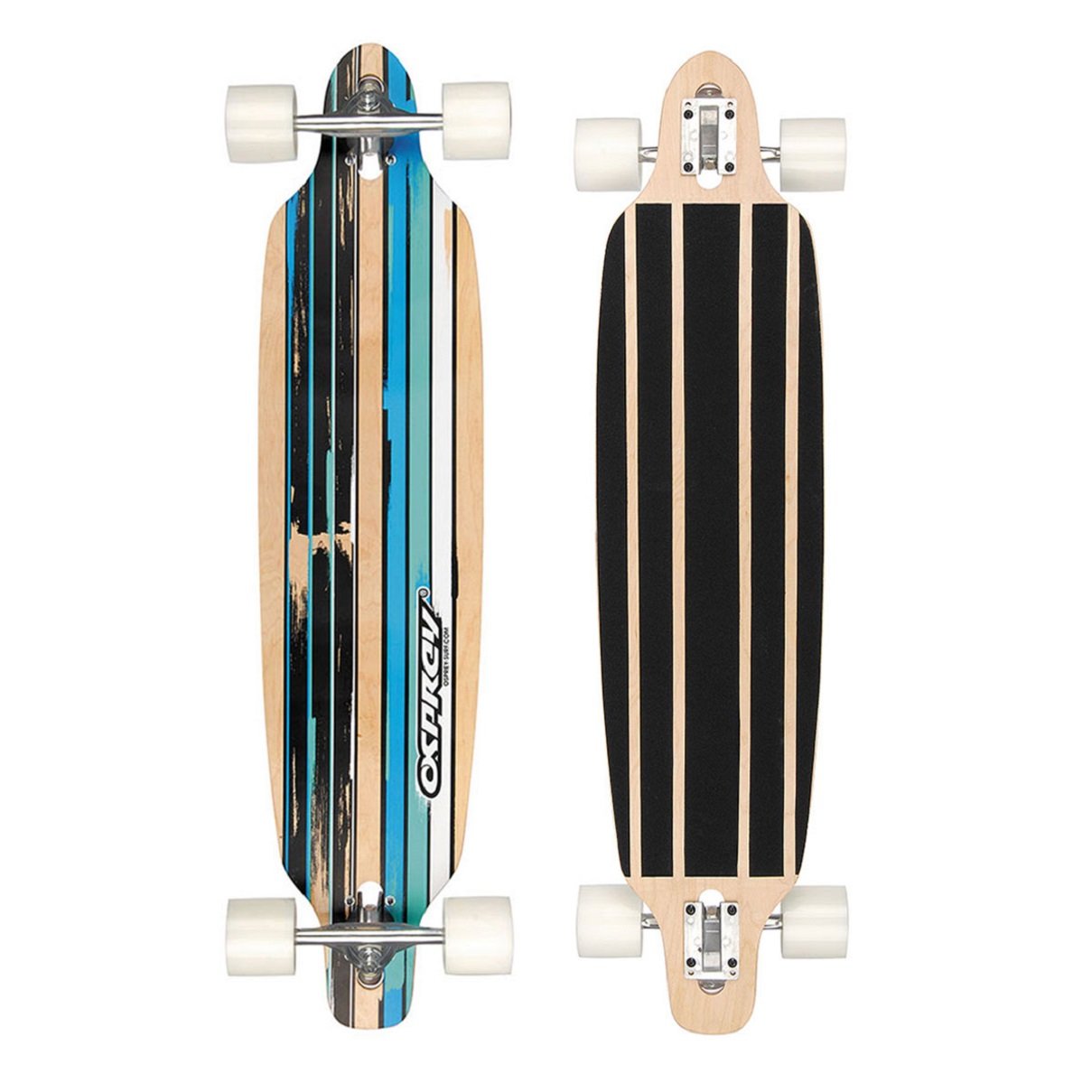 Surfskates von Carver Longboard Surfboards für die Straße Drehdynamik.
