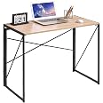 mcc direct Folding Desk Workstation Foldable Computer Desk for Office ...