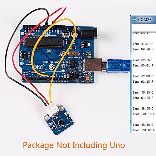 SunFounder DS18B20 Temperature Sensor Module for Arduino and Raspberry ...