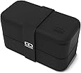 monbento - MB Original Black bento box Made in France - 2 tier ...