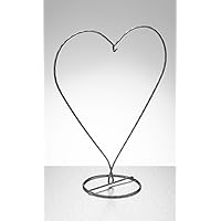 Silver Heart Shaped Display Stand : Amazon.co.uk: Home & Kitchen