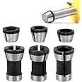 Serplex® 6Pcs Collet Chucks Clamping Adapters Set 6mm, 1/4", 8mm Router ...
