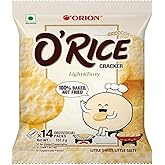 ORION Rice Cracker O'Rice Cracker |Premium Baked Korean Snack, Packof 1 ...