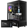GAMDIAS ATLAS E1 Gaming ATX Mid Tower Computer PC Case, Customizable ...
