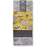 Cooksmart British Designed Pack of 3 Tea Towels | Luxury Tea Towels for ...