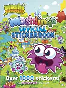 Moshi Monsters Official Moshlings Sticker Book : Unknown: Amazon.co.uk ...