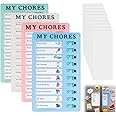 Checklist Board, 4 Pieces to Do List Checklist Board, Portable Chore Chart Memo Boards Chore ...