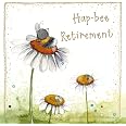 Alex Clark Happy Bee Retirement Foil Card, Yellow, 160mm x 160mm ...