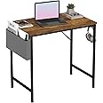 Panana Study Computer Desk Home Office Writing Small Desk, Modern ...