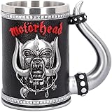 Nemesis Now B4122M8 Motorhead Shot Glass 7cm Black, Resin w/Stainless ...