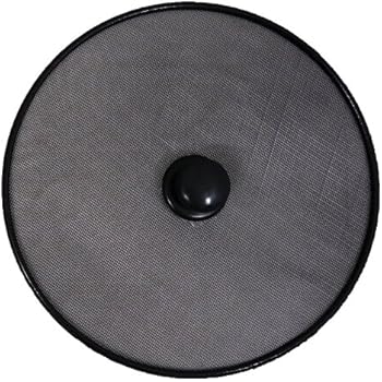 Black Quality 29cm Mash Splatter Screen Guard Frying Pan Cover Cooking ...