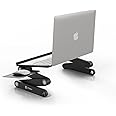 Laptop Table Stand Adjustable Riser: Portable with Mouse Pad Fully ...