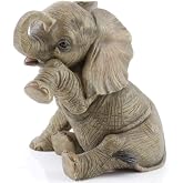 Crying Baby African Elephant 'Missing You' Statue From Leonardo 'Out Of ...