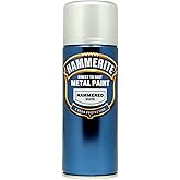 Hammerite Spray Paint for Metal. Direct to Rust Exterior White Metal ...