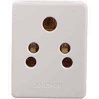 Anchor by Panasonic Pilot 16A 3 Pin Multiplug Adapter with Universal ...