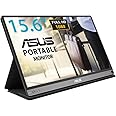 ASUS ZenScreen MB16ACV Portable USB Monitor- 15.6 inch Full HD, IPS, Hybrid Signal Solution, USB ...
