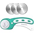 Ceisazira Cutter Rotatif Couture 45mm, Kit de Couteau Roulette Couture ...