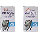 Dr. Morepen GlucoOne BG 03 Test Strips, Pack of 50 (No Glucometer ...