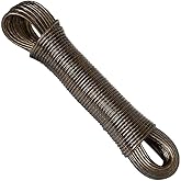 H&S 50m Washing Line Rope Steel Core Laundry Clothes Lines Thick Strong ...