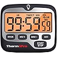 ThermoPro TM01 Kitchen Timer Digital Cooking Timer with Large LCD ...