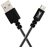 boAt Micro USB 150 Tangle-Free, Sturdy Micro USB Cable with 2A Fast ...