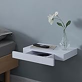 [en.casa] Mensola con Cassetto Consolle da Parete Mensola da Muro ...