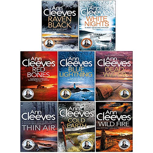 Ann Cleeves Shetland Series 8 Books Collection Set (Raven Black, White ...