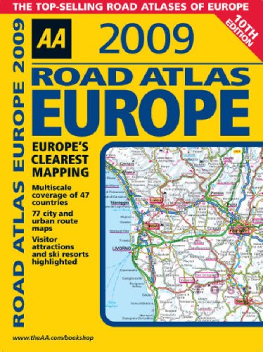 AA Road Atlas Europe (AA Atlases and Maps): Amazon.co.uk: AA Publishing ...