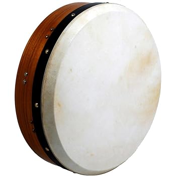 Pro Kussion Bodhrán, authentische irische Rahmentrommel, aus Ziegenfell ...