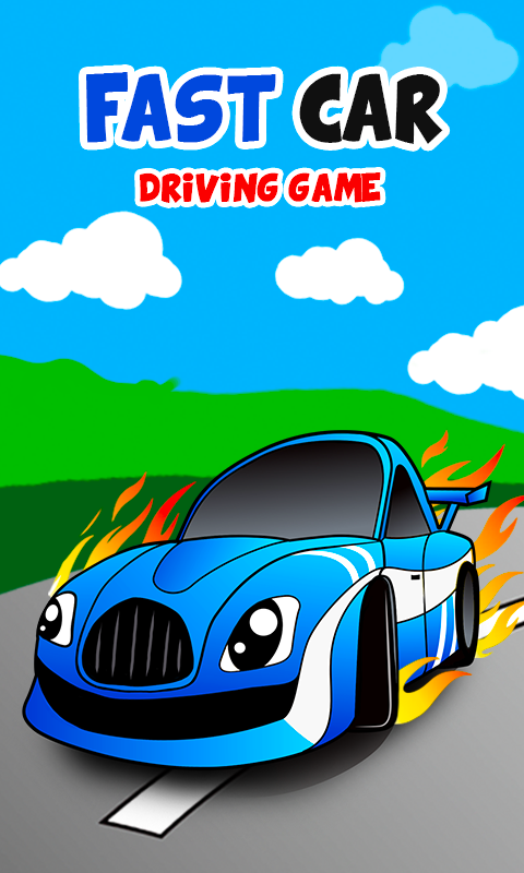 Fast car games for little kids: Drive your cool car through highway ...