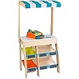 KidKraft Marchande Enfant en Bois incluant Caisse Enregistreuse, Jeu d ...