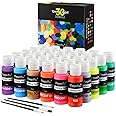 Magicfly Kids Paint, 30 Colors/ 60 ml Washable Tempera Paints for Kids ...
