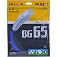 Buy Yonex Badminton String BG 65 |Royal Blue |Gauge 0.70mm| Online at ...